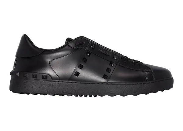 Valentino Garavani Rockstud Untitled Triple Sneakers - Black/black/black