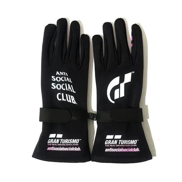 ANTI SOCIAL SOCIAL CLUB X Gran Turismo Gloves - Black