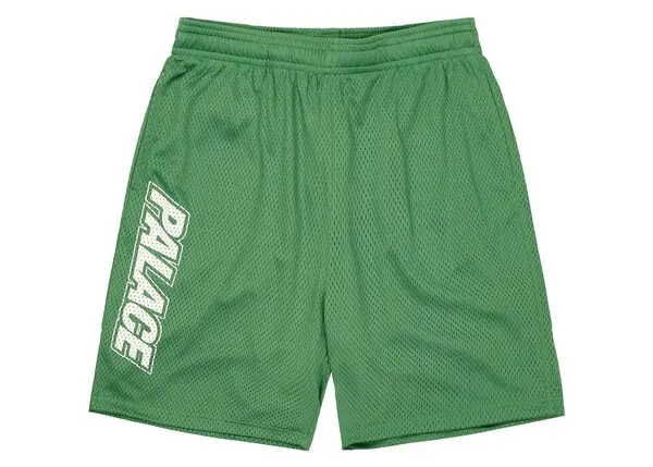PALACE Mesh Border Short - Green