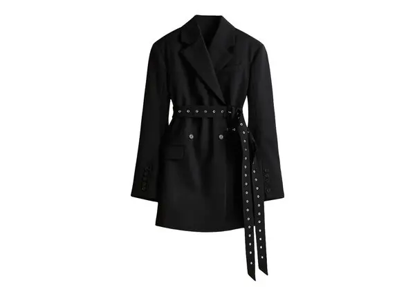 Rokh H&m Belted Wool Blazer