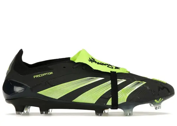 Adidas Predator Elite Foldover Tongue Fg Merky Fc - Core Black/cloud White/lucid Lemon