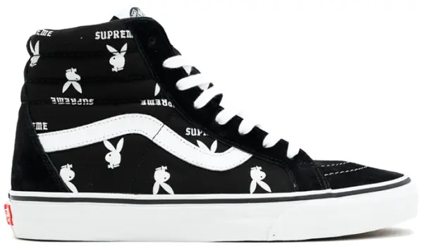 VANS Sk8-hi Supreme Playboyin Sneakers - Black/white