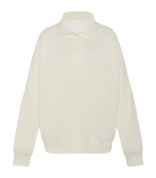 THE ROW Corzas Cotton Sweatshirt - Ivory