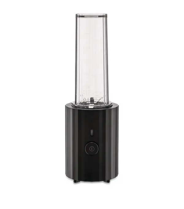 ALESSI Plissé 2-container Single-serve Blender - Black