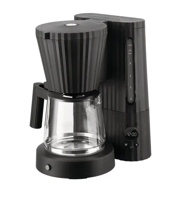 ALESSI Plissé Drip Coffee Maker - Black