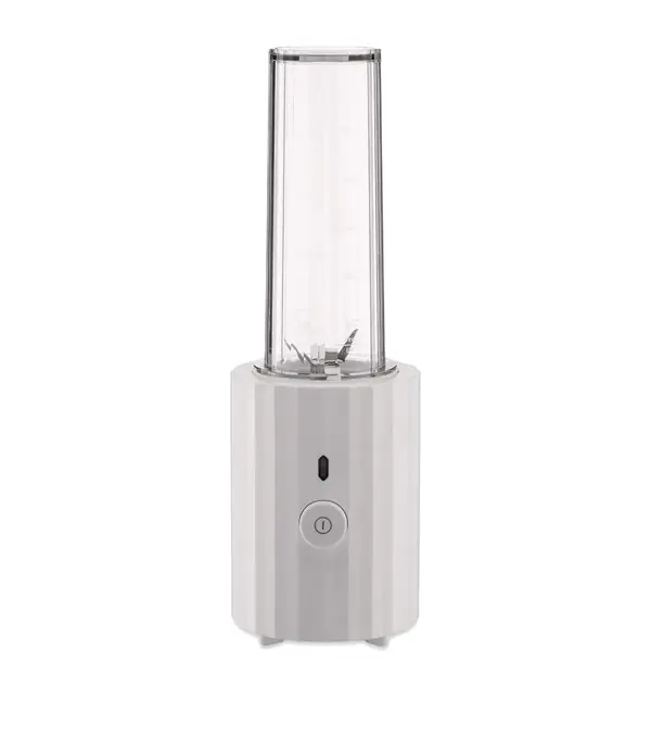 ALESSI Plissé 2-container Single-serve Blender - White