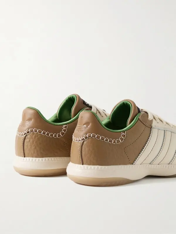 adidas gazelle silver green womens Adidas - Samba Millennium Sneaker in Core Black & White main image 1