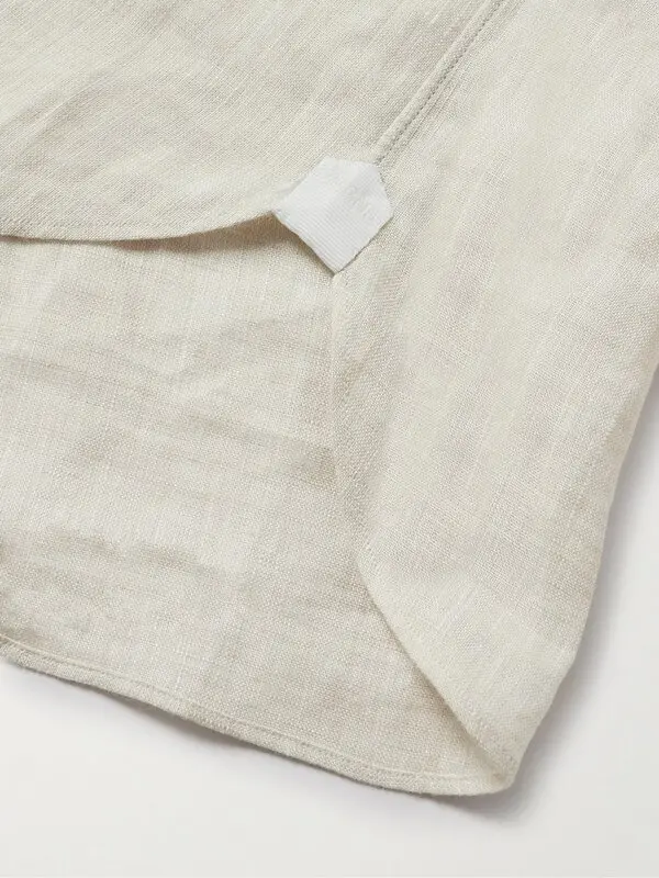 Zegna Oasi Linen Shirt - Neutrals