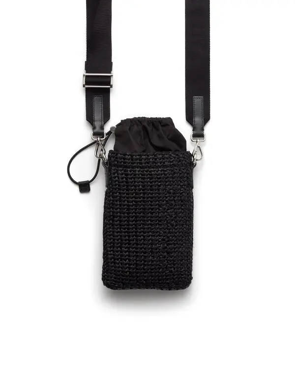 Prada Crochet Smartphone Case - Black