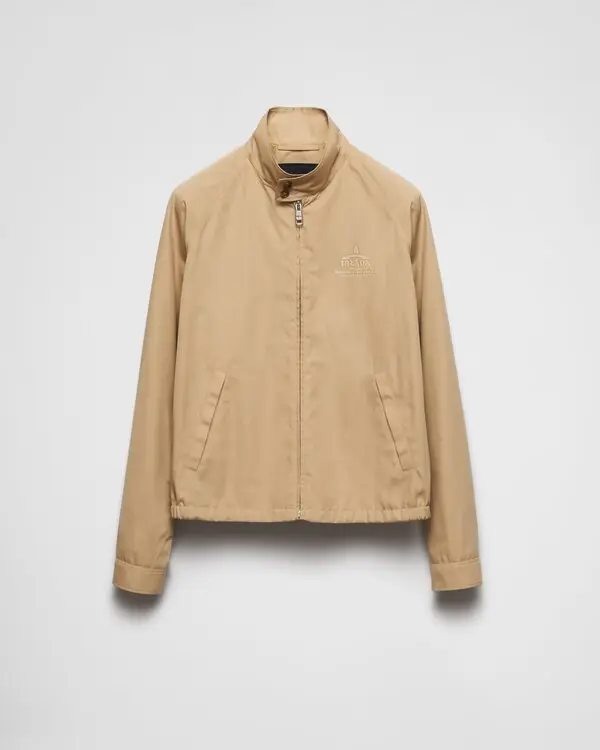 Prada Cotton-blend Jacket - Desert Beige