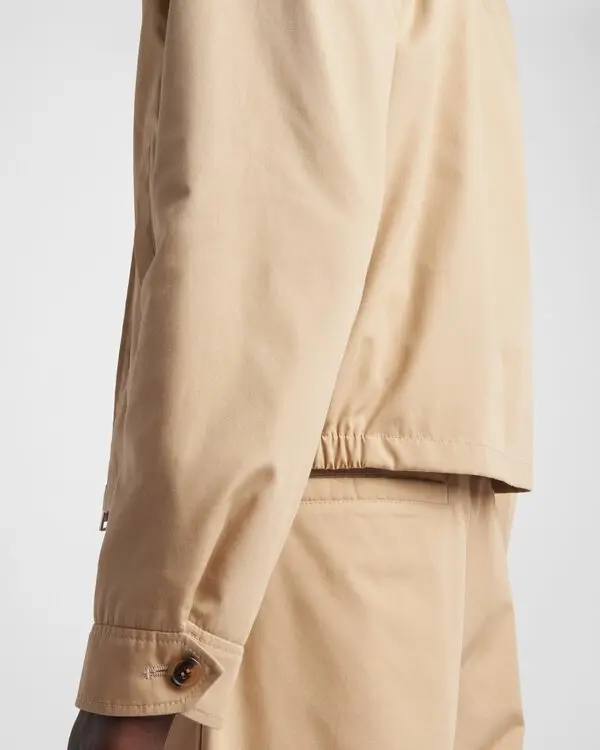 Prada Cotton-blend Jacket - Desert Beige