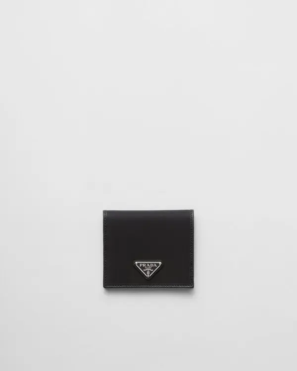 Prada Re-nylon Wallet - Black