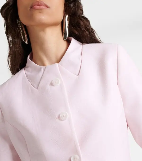 Coperni Trompe L'oeil Cropped Jacket