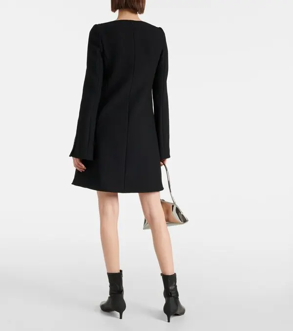 COURREGES Courrèges Ellipse Crêpe Coat