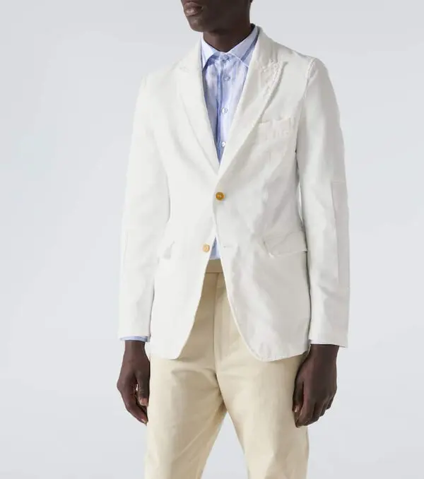 Comme Des Garçons Twill Blazer