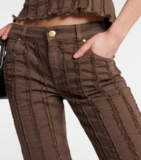 Blumarine Low-rise Cropped Pants