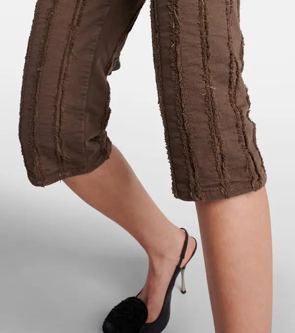 Blumarine Low-rise Cropped Pants