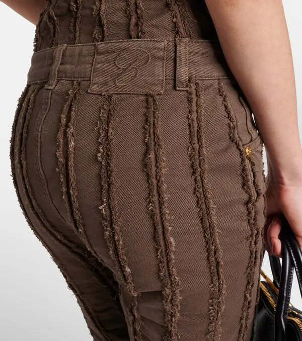 Blumarine Low-rise Cropped Pants