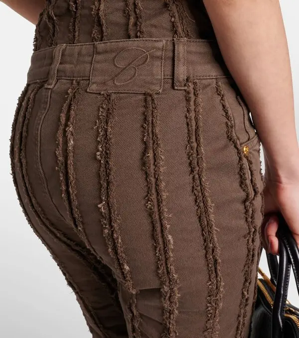 Blumarine Low-rise Cropped Pants