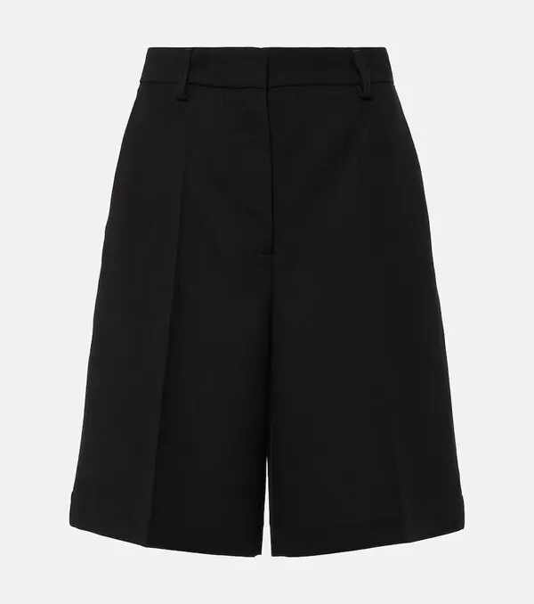 TOTEME Mid-rise Bermuda Shorts