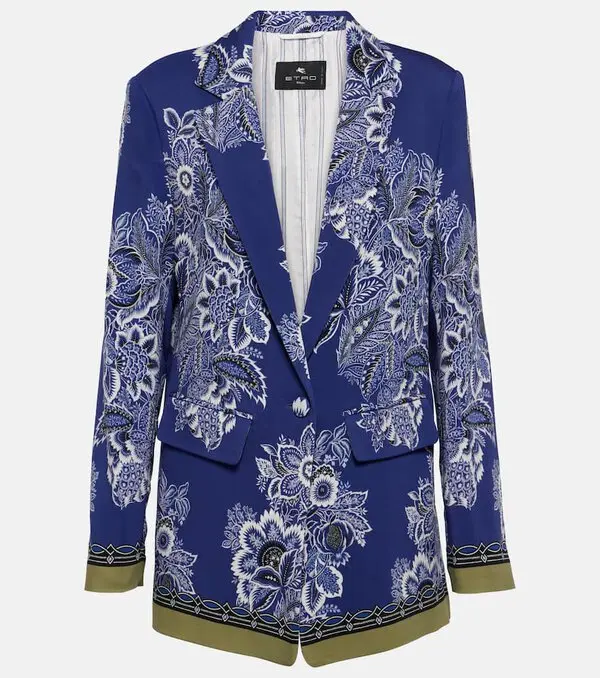 Etro Printed Blazer