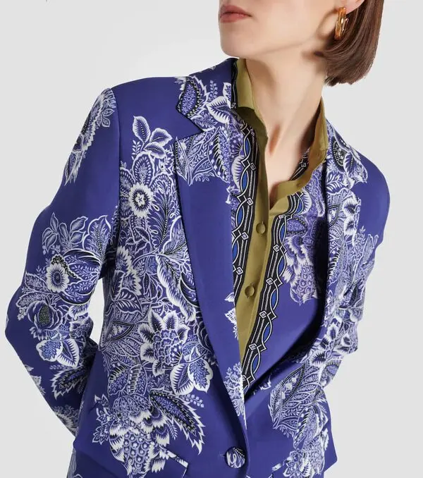 Etro Printed Blazer