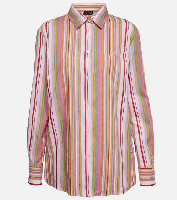 Etro Striped Cotton Shirt