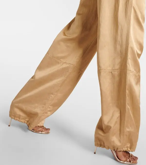 Dorothee Schumacher Slouchy Coolness Wide-leg Pants - Beige