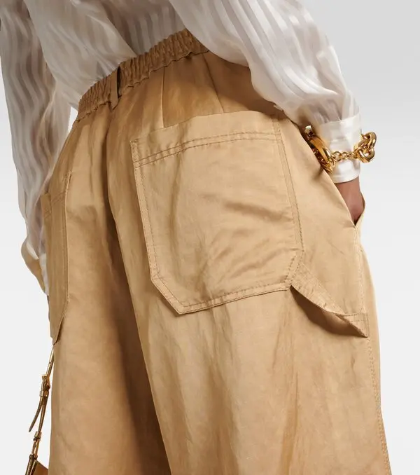 Dorothee Schumacher Slouchy Coolness Wide-leg Pants - Beige