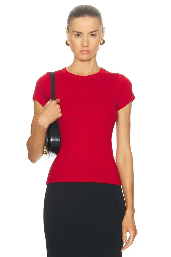 FLORE FLORE Car Baby Tee - Red