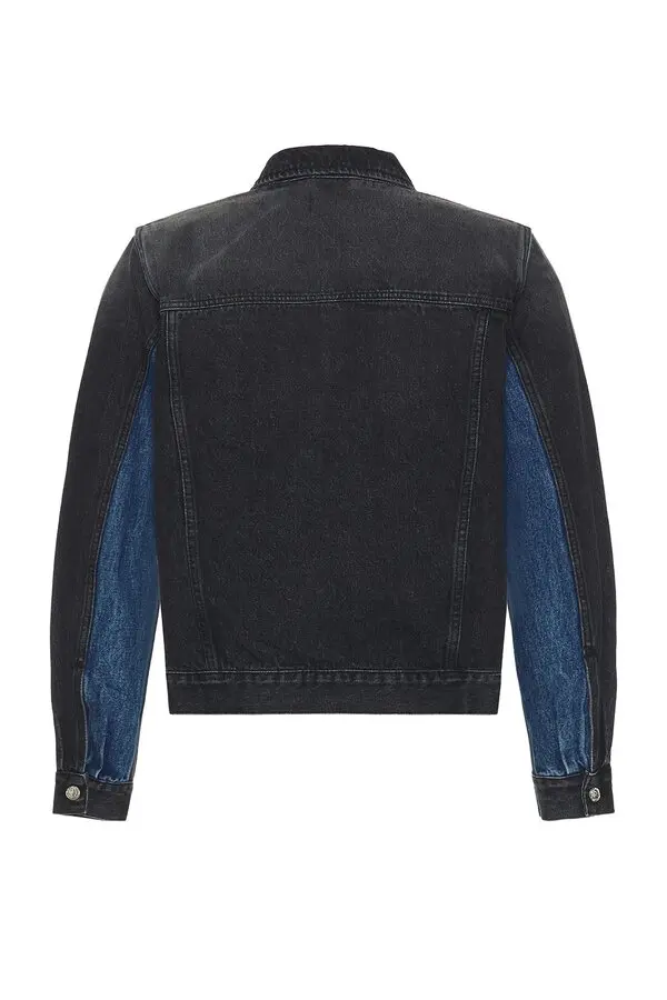 Aries Colourblocked Denim Work Jacket