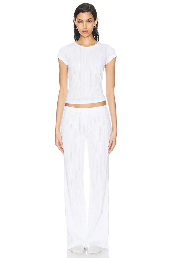 COU COU The Regular Baby Tee - White