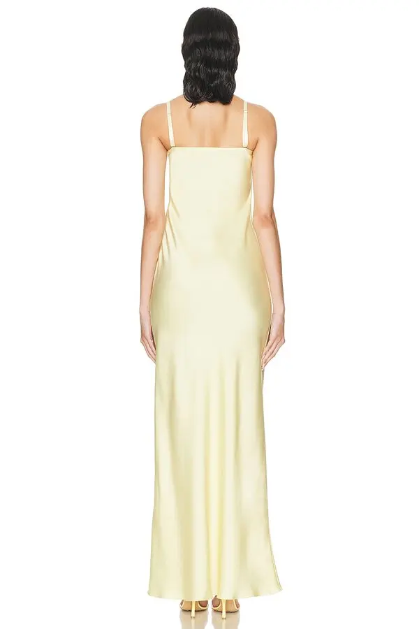 Anna October Levi Maxi Dress In Yellow - 30% Off | Editorialist