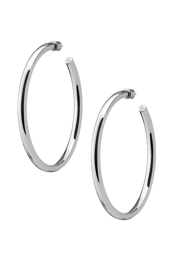 JENNIFER FISHER Lilly Hoop Earrings - Silver