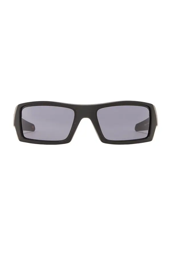 Oakley Gascan Rectangle Sunglasses - Matte Black