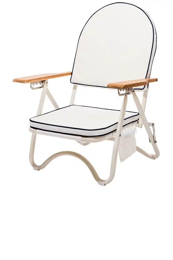 BUSINESS & PLEASURE Pam Chair - Riviera White