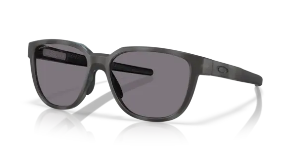 Oakley Actuator Round Frame Sunglasses - Matte Transparent Stonewash Tortoise