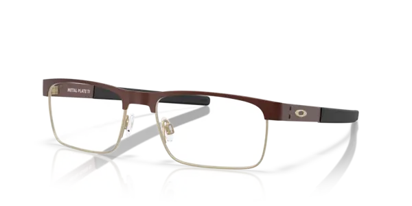 Oakley Metal Plate™ Ti Eyeglasses - Satin Grenache