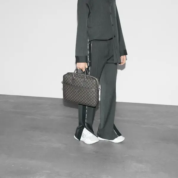 Gucci Ophidia Gg Supreme Briefcase