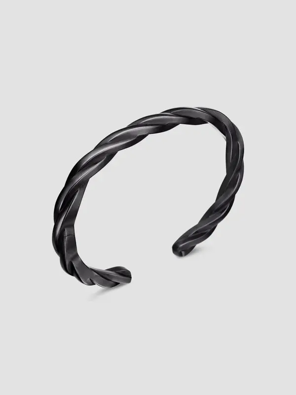 David Yurman Dy Helios Cuff Bracelet In Titanium, 6mm