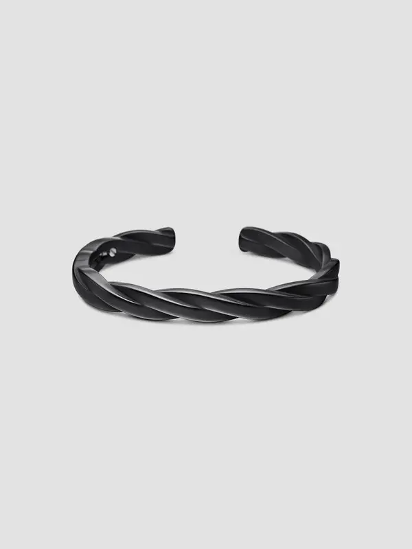 David Yurman Dy Helios Cuff Bracelet In Titanium, 9mm