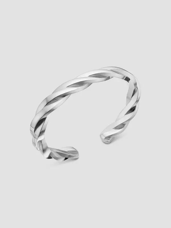 David Yurman Dy Helios Cuff Bracelet In Sterling 9mm