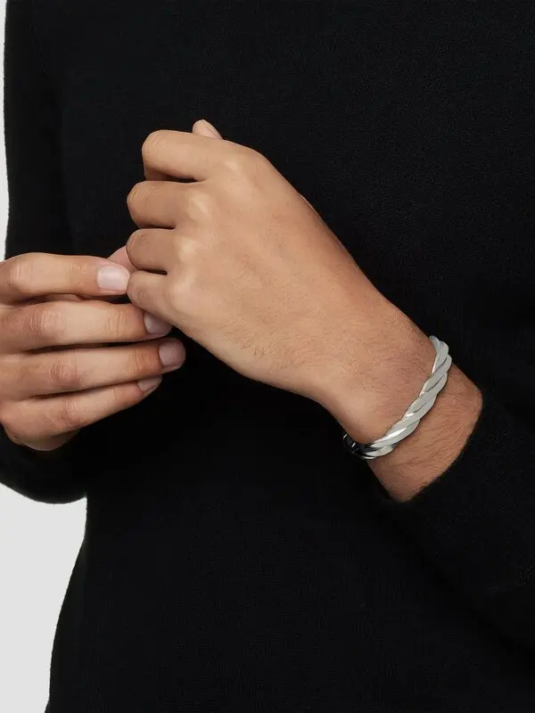 David Yurman Dy Helios Cuff Bracelet In Sterling 9mm