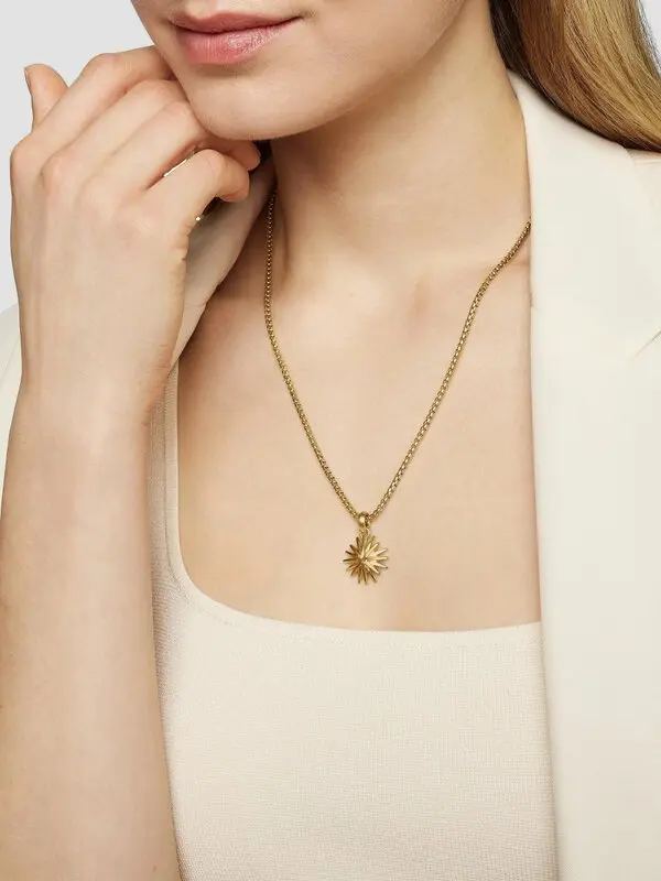 David Yurman Starburst Charm In 18k Yellow 21.5mm