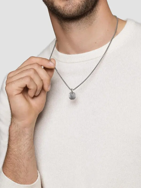 David Yurman Roman Amulet In Platinum, 15mm