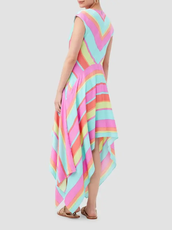 Trina Turk Havia Striped Maxi Dress