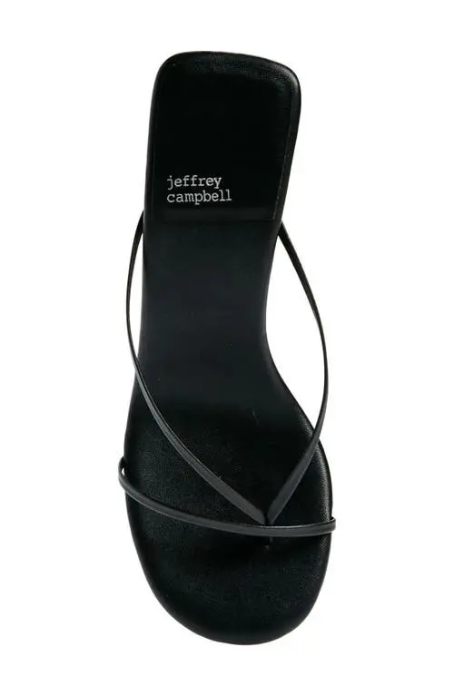 Jeffrey Campbell Murals Flip Flop - Black