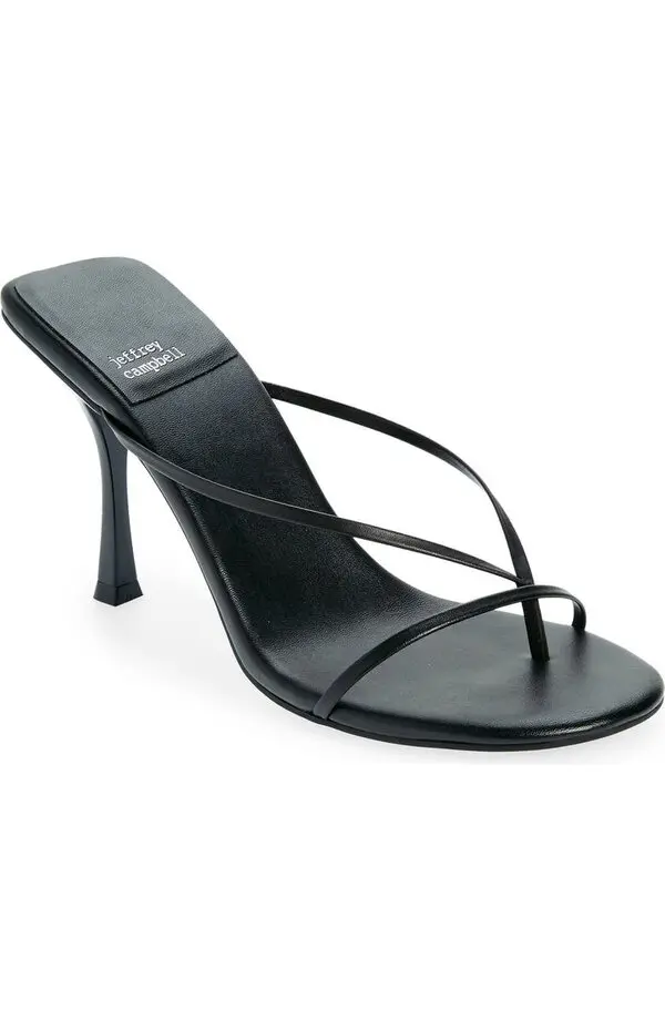 Jeffrey Campbell Murals Flip Flop - Black