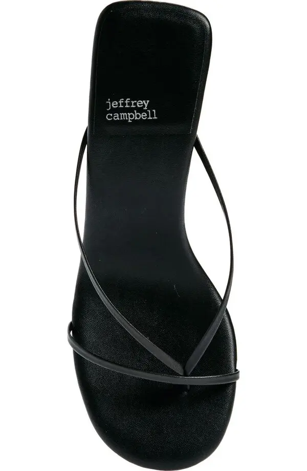 Jeffrey Campbell Murals Flip Flop - Black