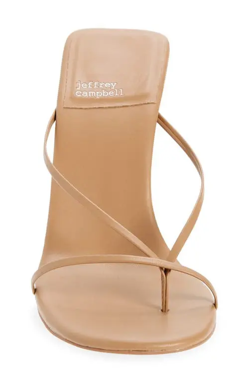 Jeffrey Campbell Murals Flip Flop - Natural